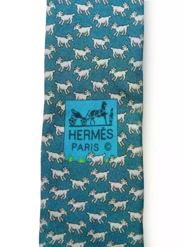 Hermès 2000 Printed Tie