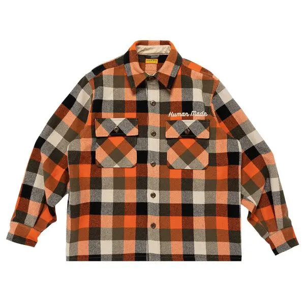 HUMAN MADE Wool Check Shirt Jacket