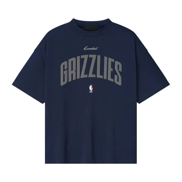 Fear Of God Nba Memphis Grizzlies 90s Fit Tee - Blue