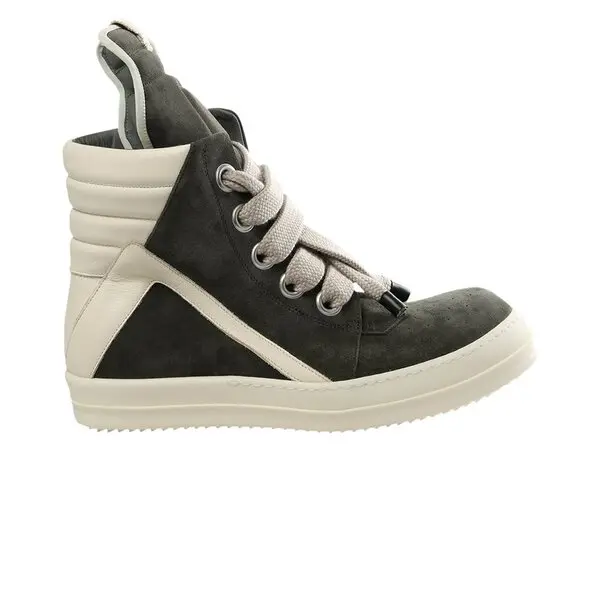 Rick Owens Jumbolace Geobasket Sneakers - Green