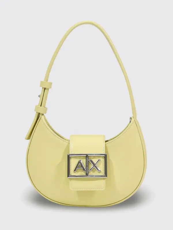 Armani Exchange Ax" Logo Mini Bag - Yellow