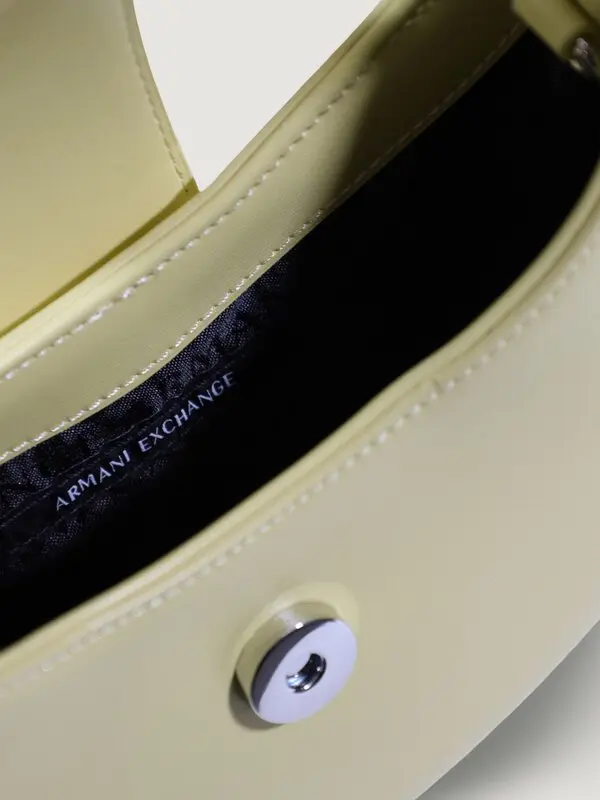 Armani Exchange Ax" Logo Mini Bag - Yellow