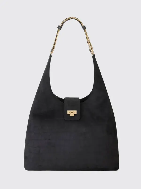 Elisabetta Franchi Shoulder Bag - Black