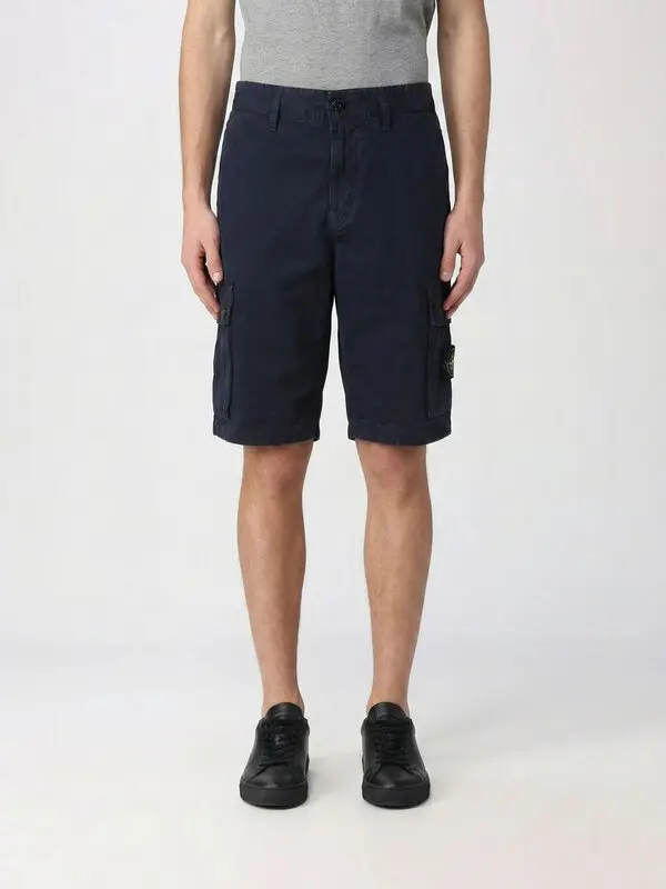 Stone Island Cargo Shorts - Blue