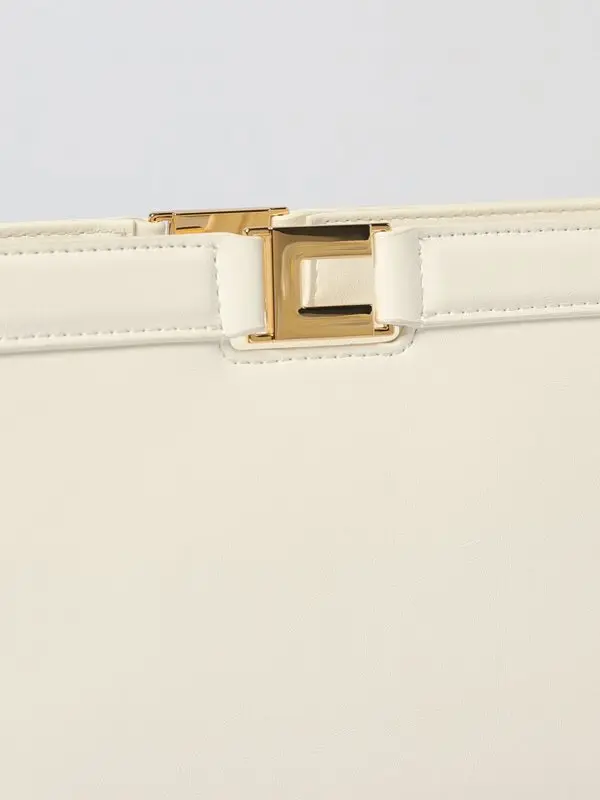 Elisabetta Franchi Shoulder Bag - Butter