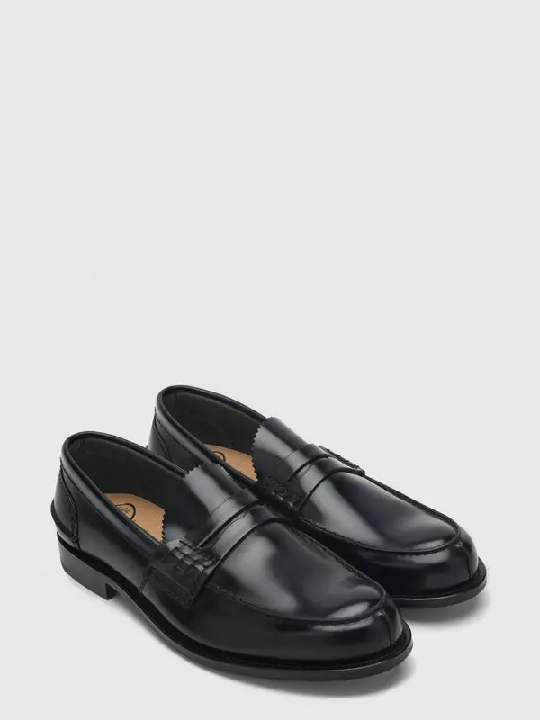 Church's Pembrey Brushed Leather Loafers - Black