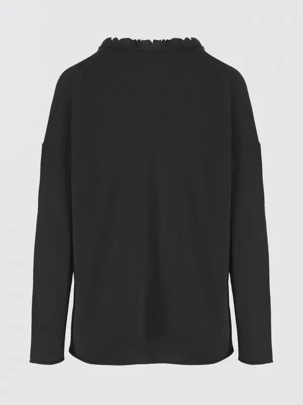 ALLUDE Pullover Sweater - Black