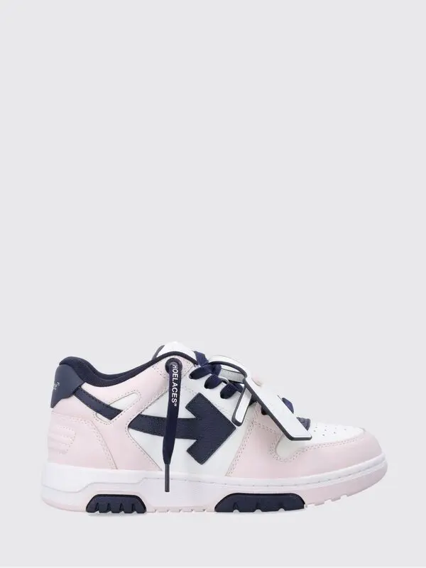 Off-White Low Top Sneakers - Pink