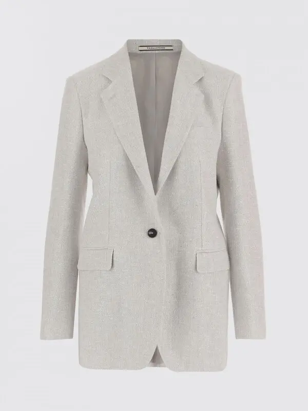 Tagliatore Single Breasted Blazer In Viscose Blend