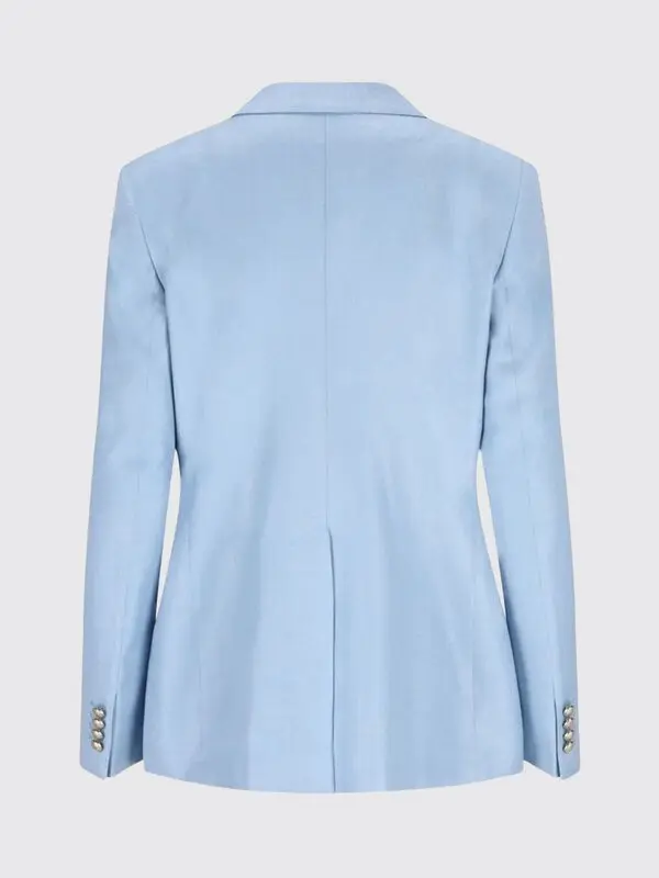 Tagliatore Double Breasted Blazer In Virgin Wool Blend - Blue
