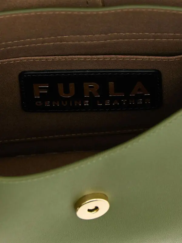 Furla Flow Medium Handbag - Green