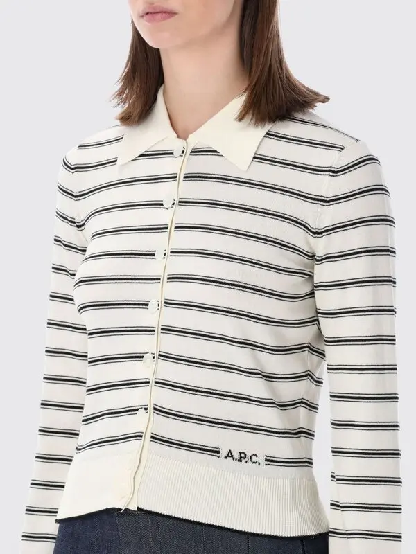 A.p.c. Striped Pullover