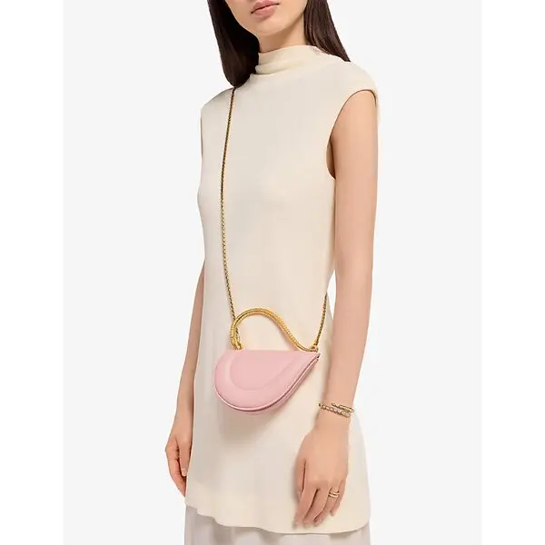 Bvlgari Serpenti Cuoricino Mini Top Handle Bag - Pink | Editorialist