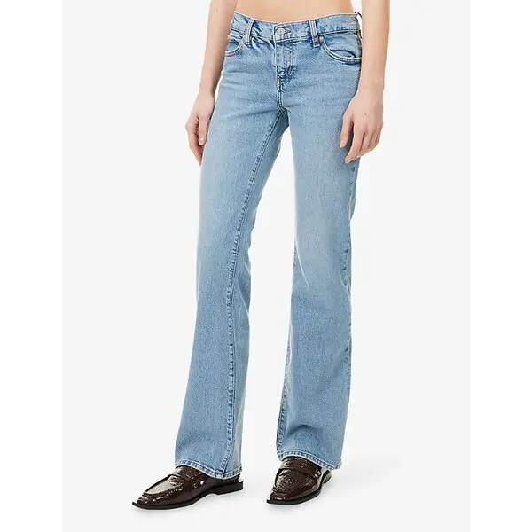 FRAME The Rodeo Bootcut Stretch-denim Jeans