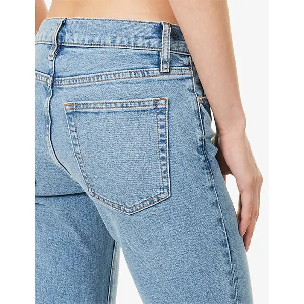 FRAME The Rodeo Bootcut Stretch-denim Jeans