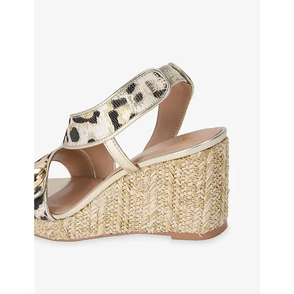 Carvela Sorano Woven Wedge Sandals