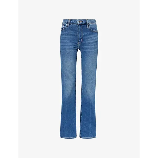FRAME The Reboot Bootcut Stretch-denim Blend Jeans