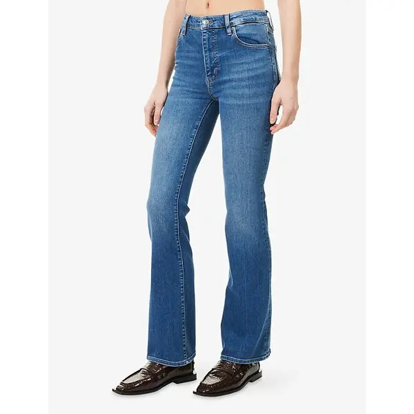FRAME The Reboot Bootcut Stretch-denim Blend Jeans