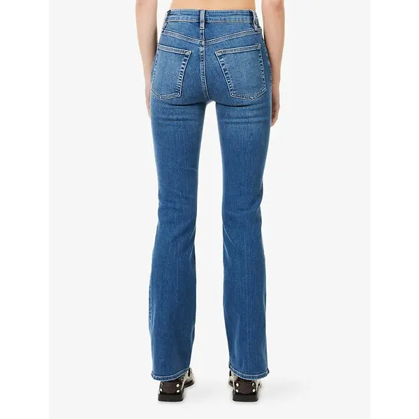 FRAME The Reboot Bootcut Stretch-denim Blend Jeans