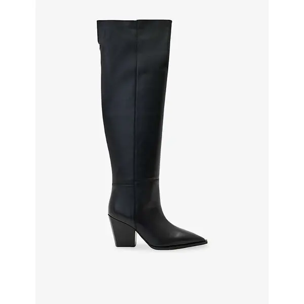 ALLSAINTS Reina Leather Knee-high Boots