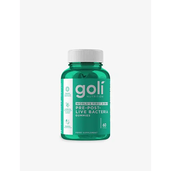 GOLI NUTRITION Pre-post Live Bacteria Gummies Pack Of 60 232g - One-color