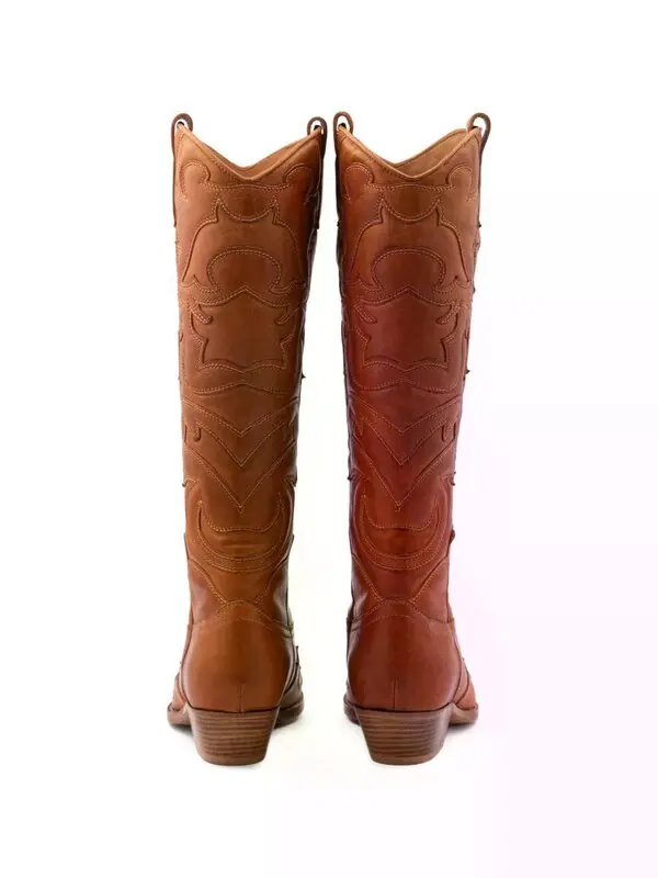 BUTTERO® Stitched Design Cowboy Boots