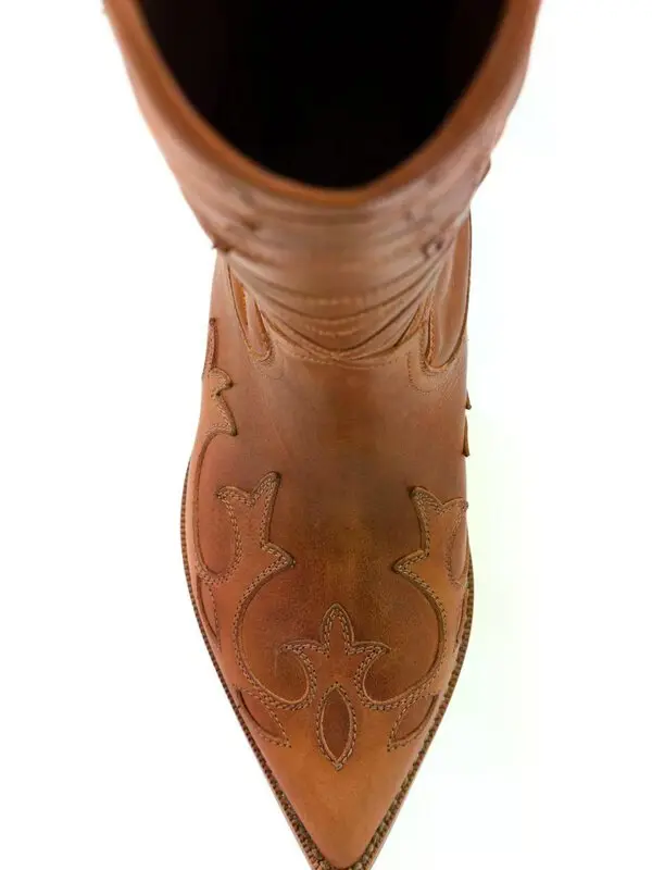 BUTTERO® Stitched Design Cowboy Boots