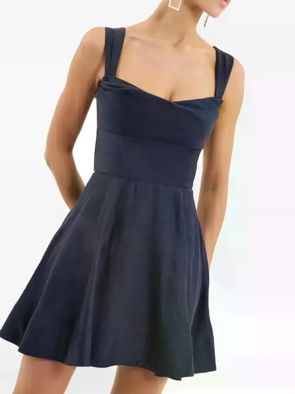 Rebecca Vallance Serenity Mini Dress - Blue