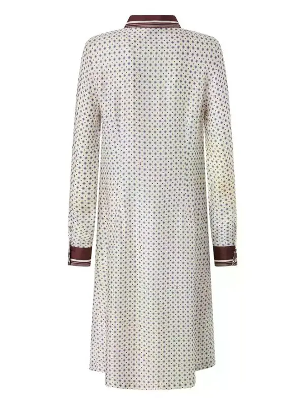 Pinko Elicia Patterned Shirt Midi Dress