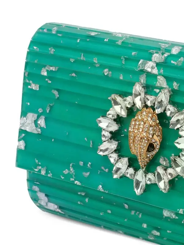 Kurt Geiger Eagle-embellished Clutch