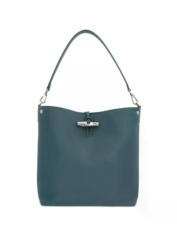 Longchamp Le Roseau Tote Bag With Silver-tone Hardware