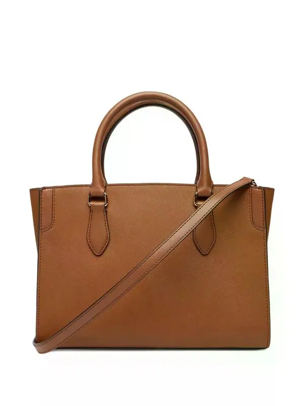 Michael Kors Becca Logo-charm Tote Bag - Brown