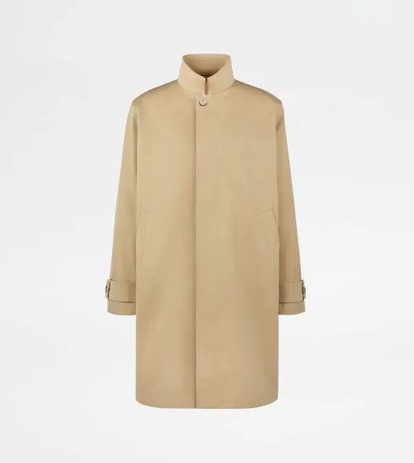 TOD'S Gabardine Trench Coat