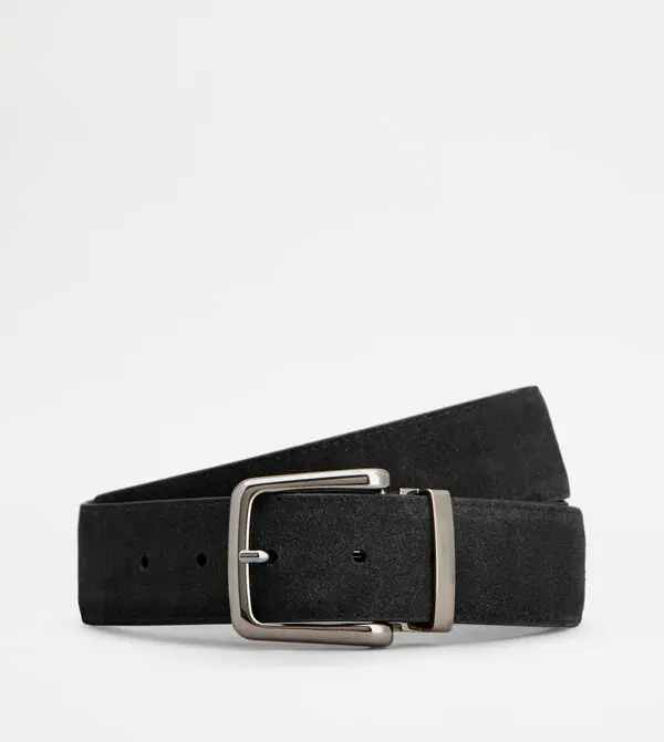 TOD'S Adjustable And Reversible Leather Belt