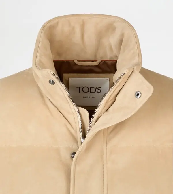 TOD'S Pashmy Suede Down Jacket