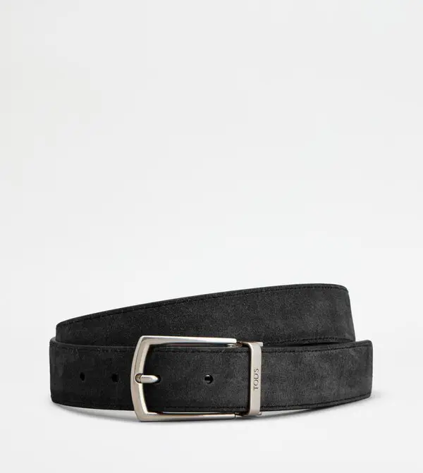 TOD'S Adjustable And Reversible Leather Belt