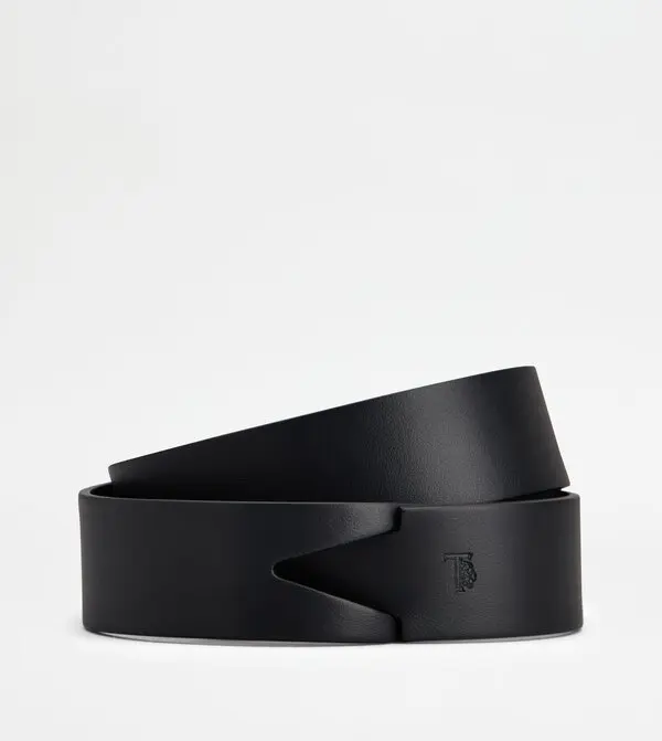 TOD'S Greca Leather Belt