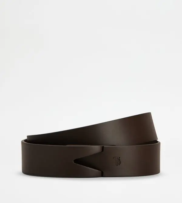 TOD'S Greca Leather Belt