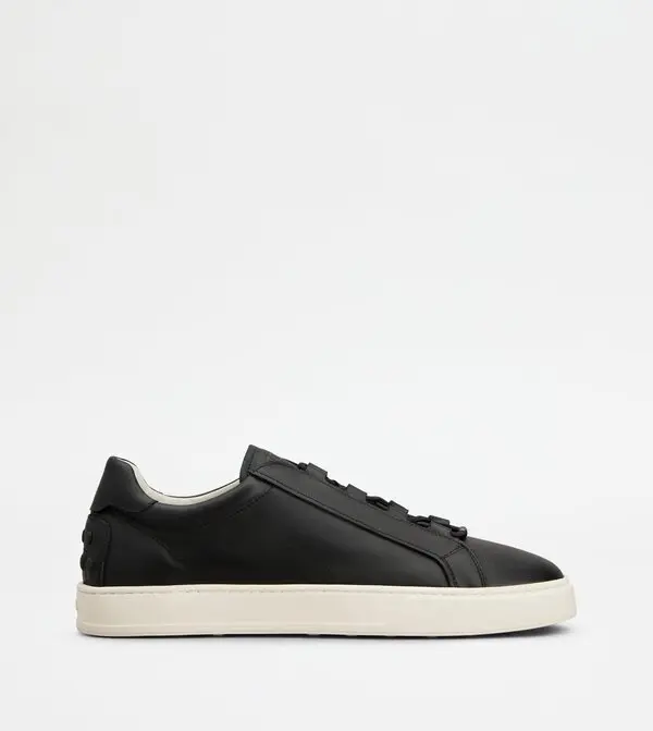TOD'S Leather Sneakers - Black