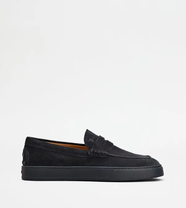 TOD'S Suede Loafers - Blue