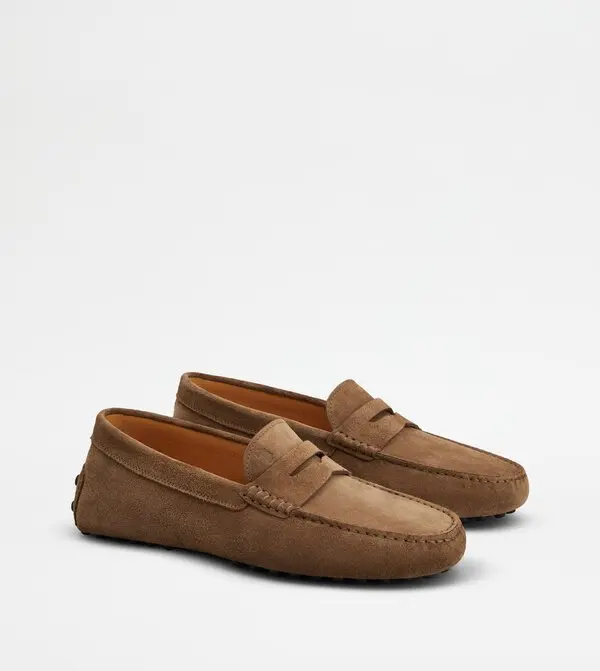 TOD'S Gommino Suede Loafers