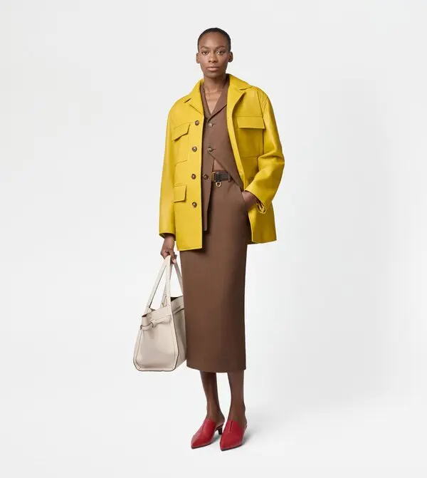 TOD'S Leather Safari Jacket