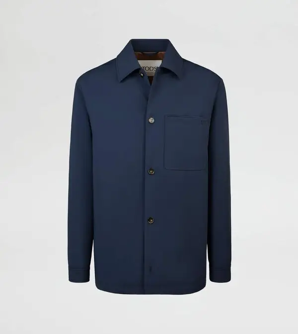TOD'S Technical Fabric Shirt Jacket
