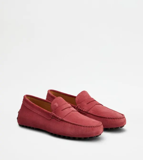 TOD'S Gommino Suede Loafers