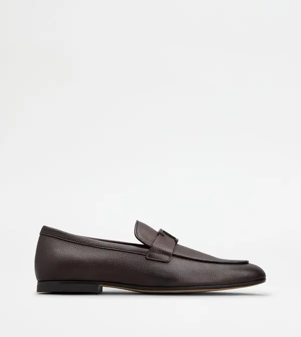TOD'S T Timeless Leather Loafers