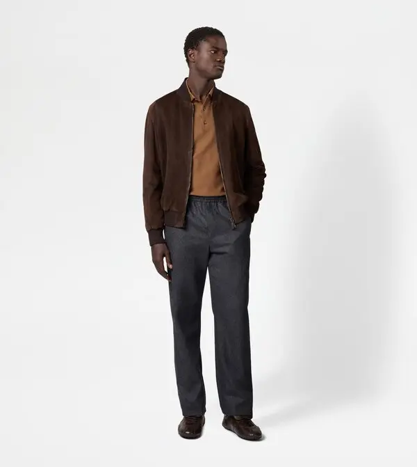 TOD'S Flannel Drawstring Pants