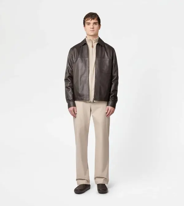 TOD'S Pants In Technical Cotton With Drawstring