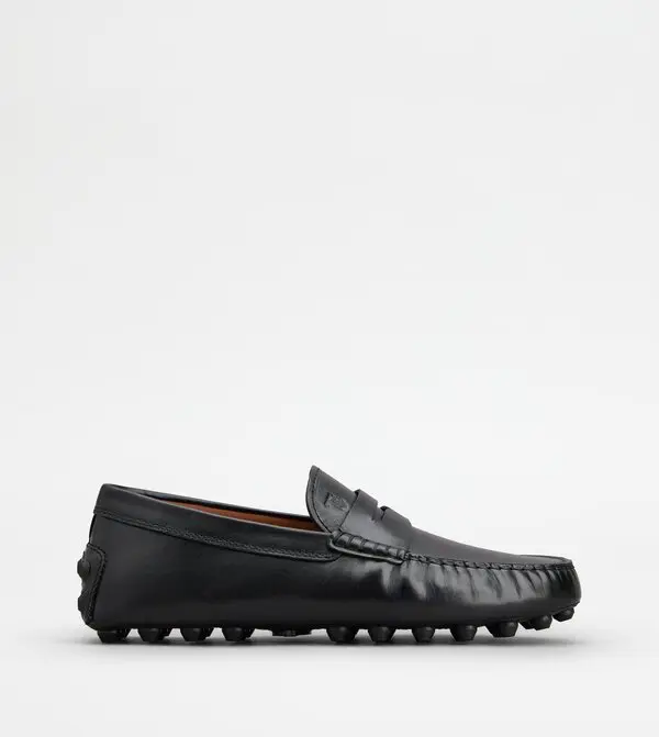 TOD'S Gommino Bubble Leather Loafers