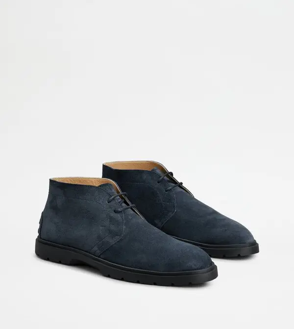 TOD'S Desert Boots In Calfskin Suede