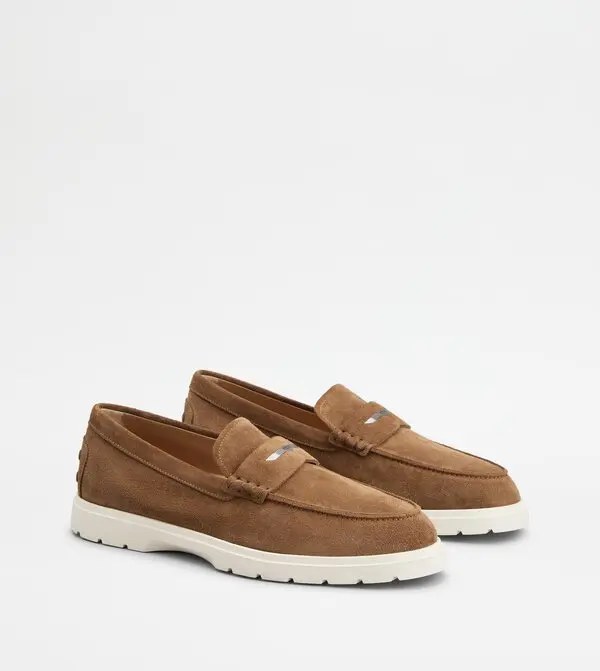 TOD'S Suede Loafers